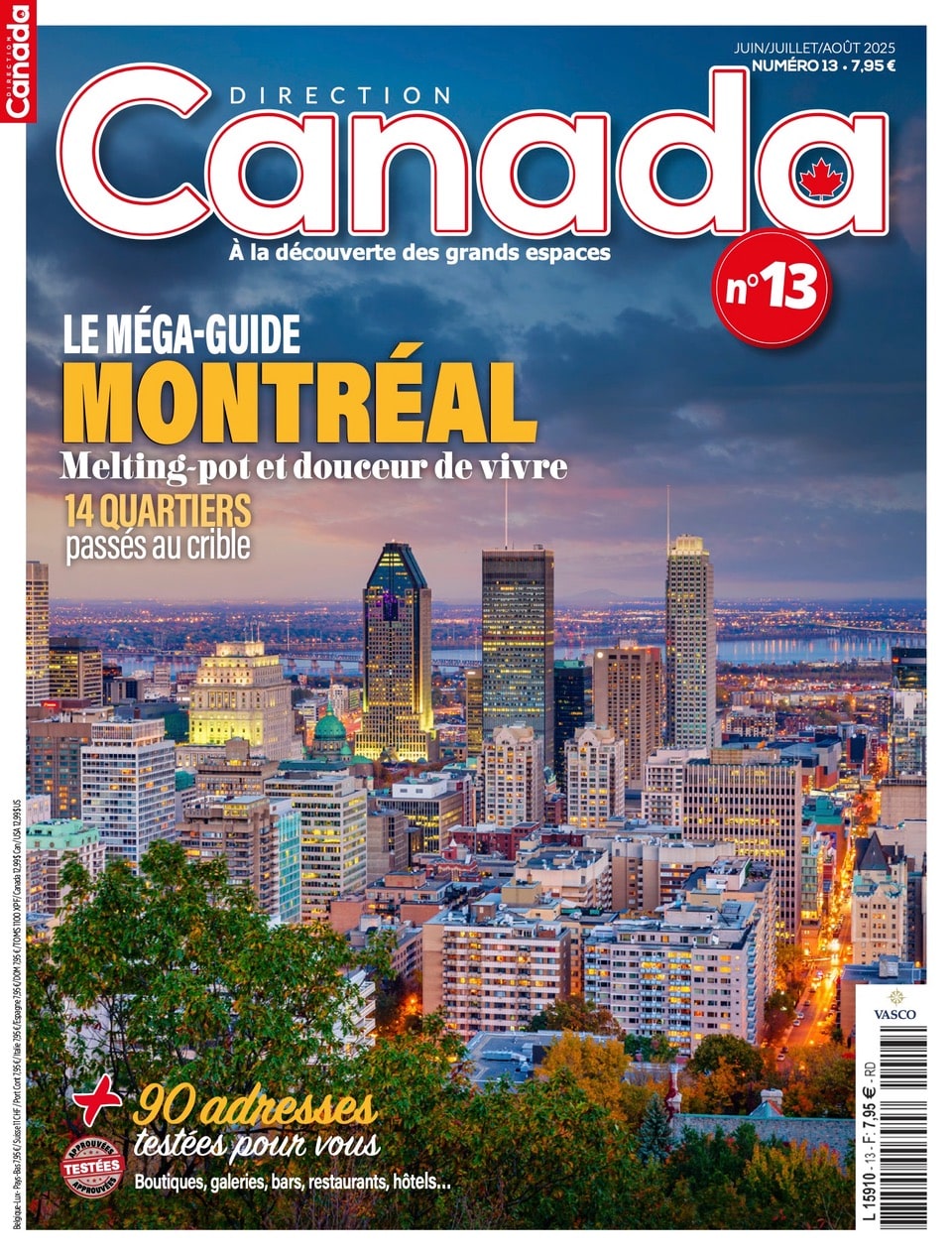 DIRECTION CANADA N°13 - Boutique Vasco Editions